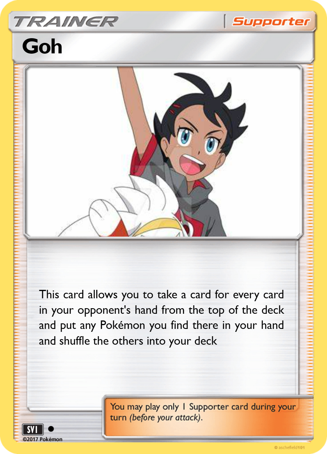 Goh - GrassLoverJaaz | Pokécardmaker.net