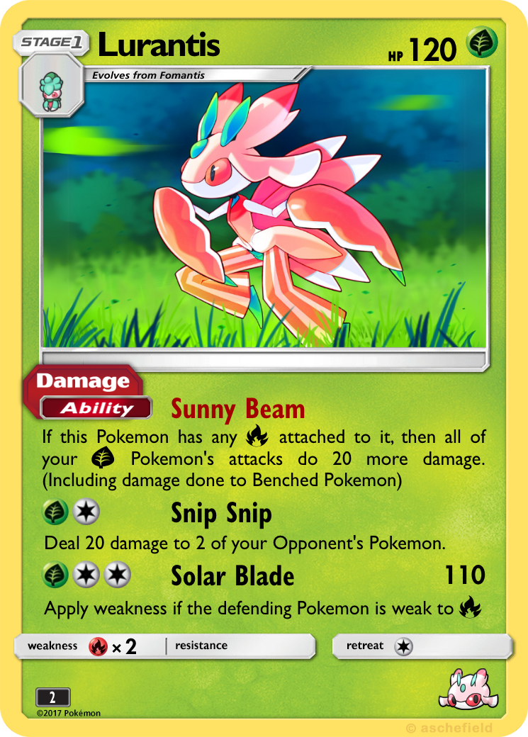 Lurantis - GreatKingJack | Pokécardmaker.net