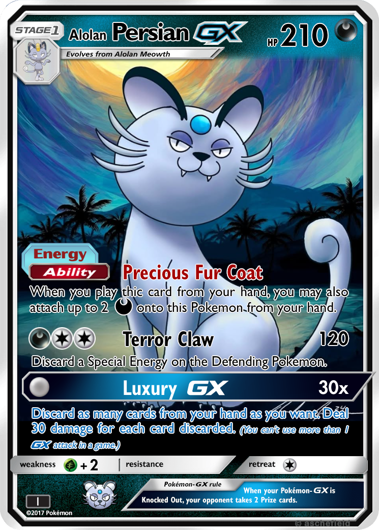 Persian - GreatKingJack | Pokécardmaker.net