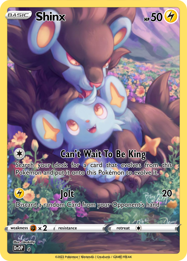 Shinx - GreatKingJack | Pokécardmaker.net