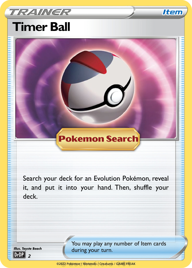 Timer Ball - GreatKingJack | Pokécardmaker.net