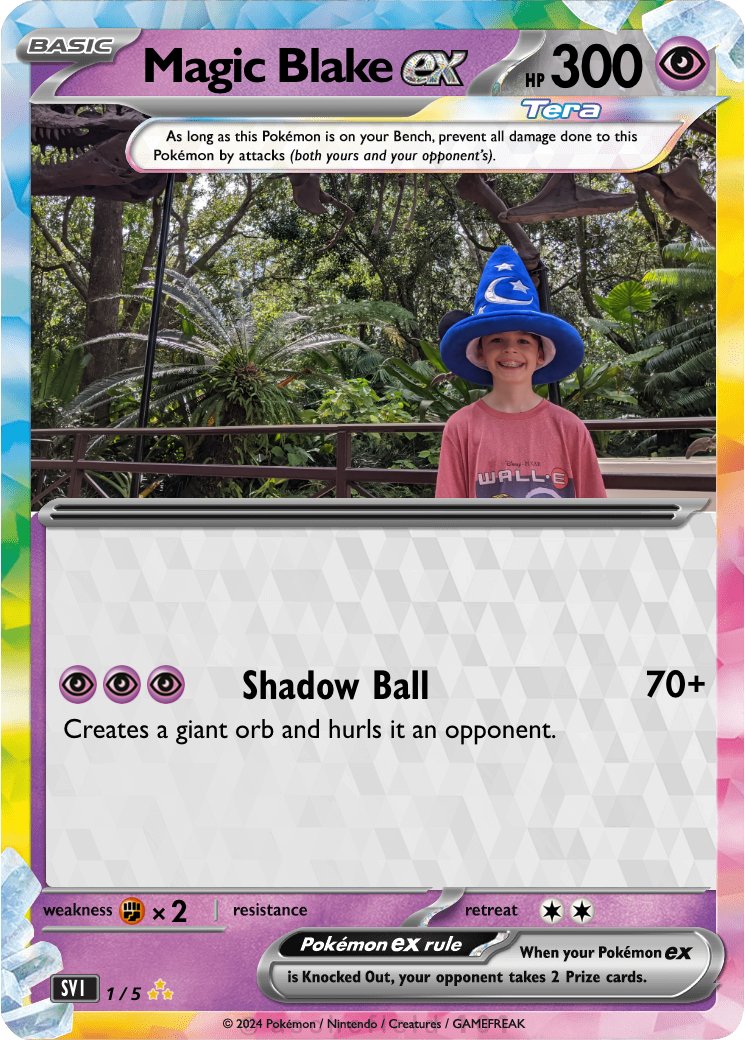 Magic Blake - Greg001 | Pokécardmaker.net