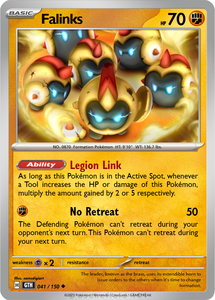 Falinks - GrimThoughts | Pokécardmaker.net