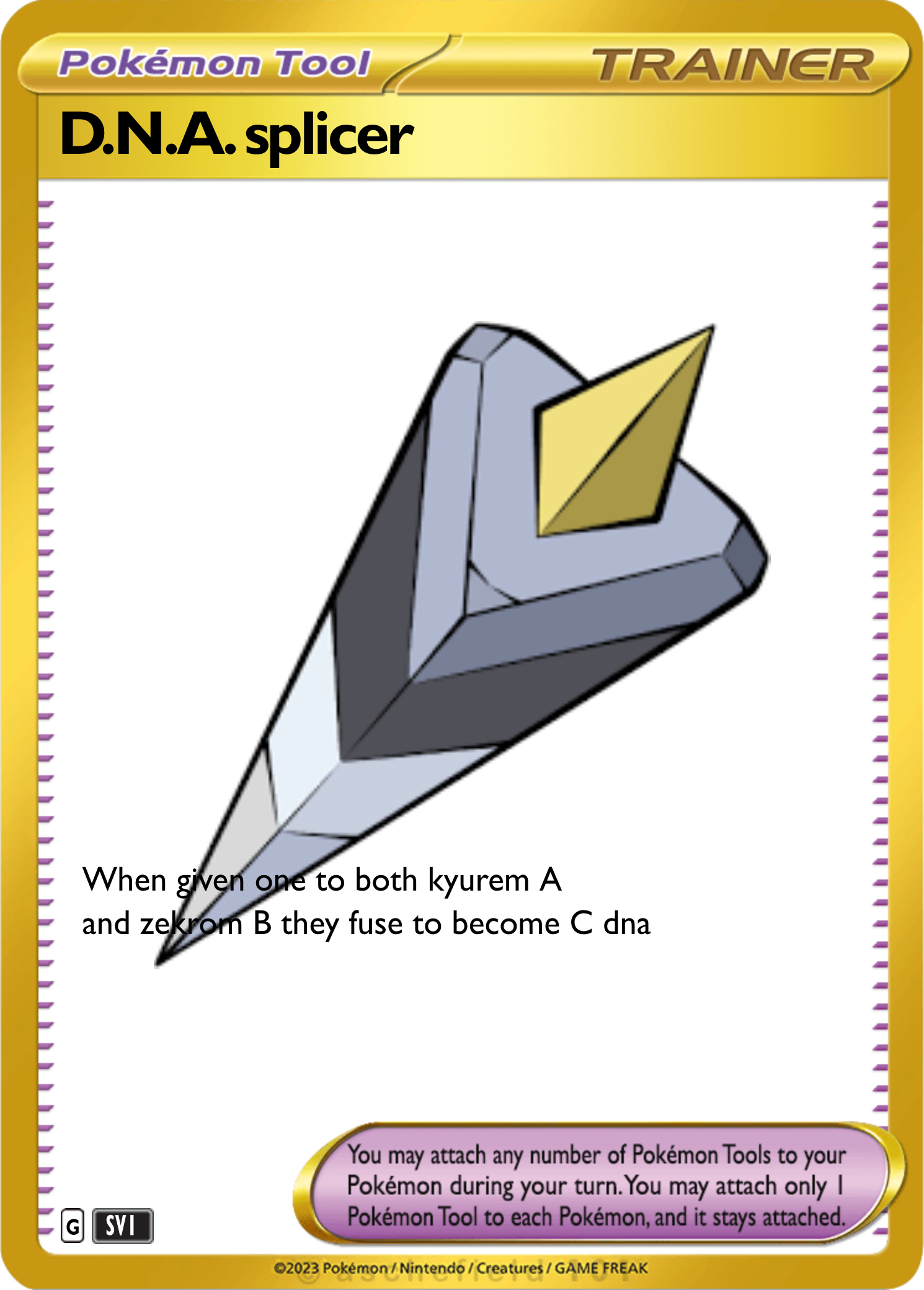 D.N.A. splicer - Guy_436 | Pokécardmaker.net