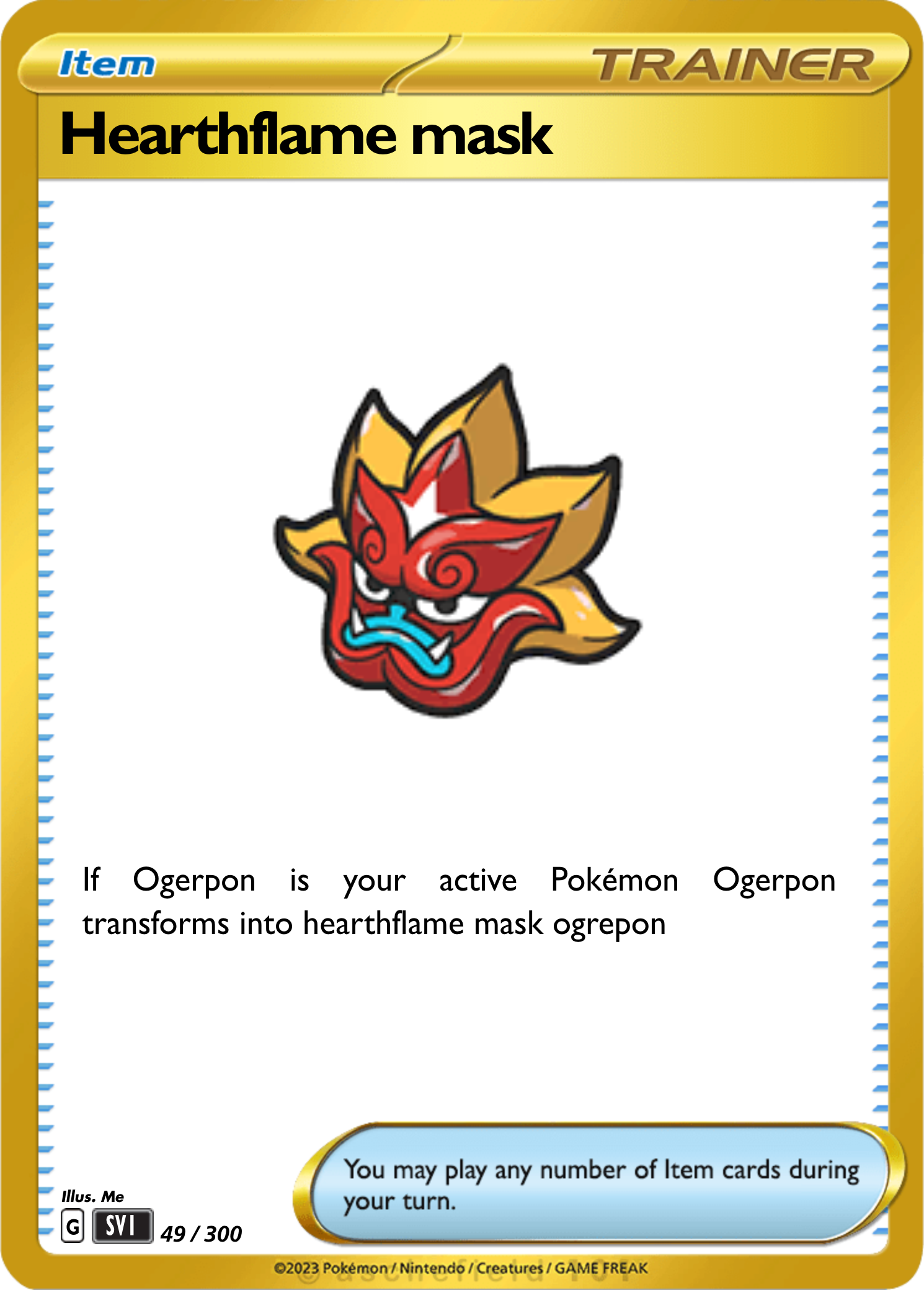 Hearthflame mask - Guy_436 | Pokécardmaker.net