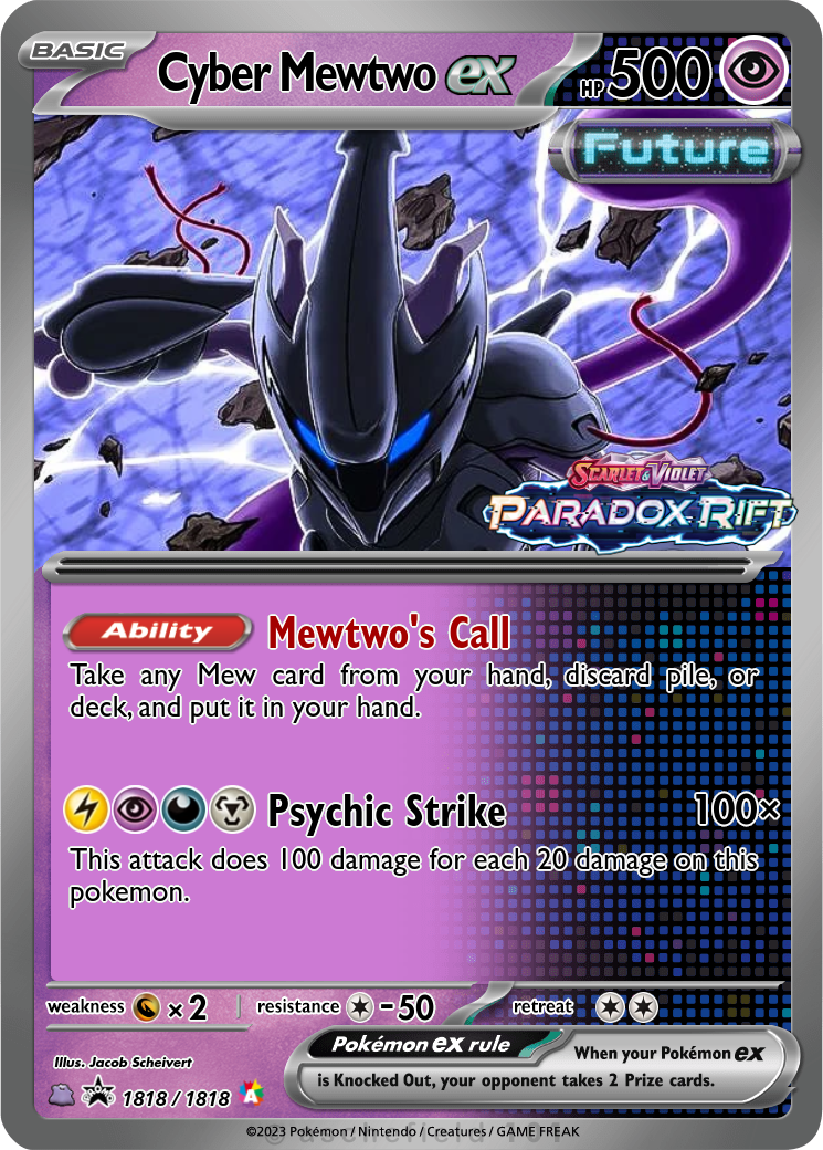 Cyber Mewtwo - GyaradosJ18 | Pokécardmaker.net