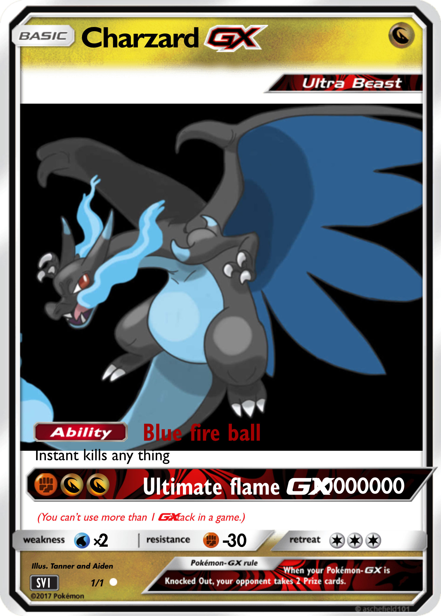 Charzard - Gyat1234 | Pokécardmaker.net