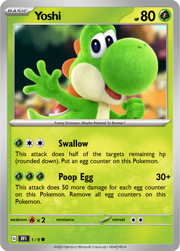Yoshi - H6L6M4 | Pokécardmaker.net