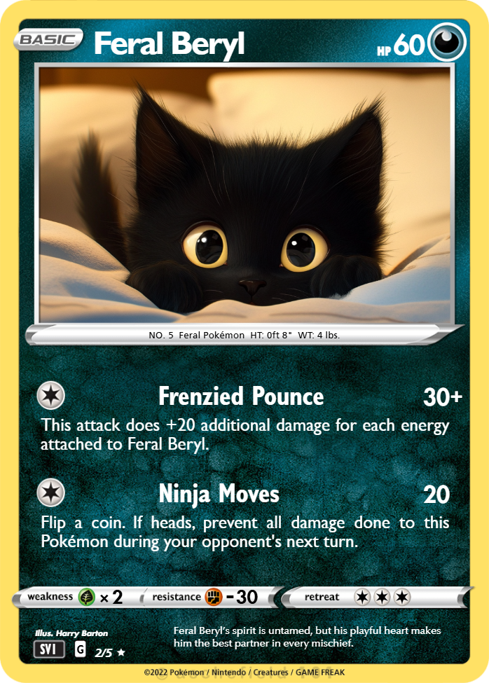 Feral Beryl - HBtheProblem | Pokécardmaker.net