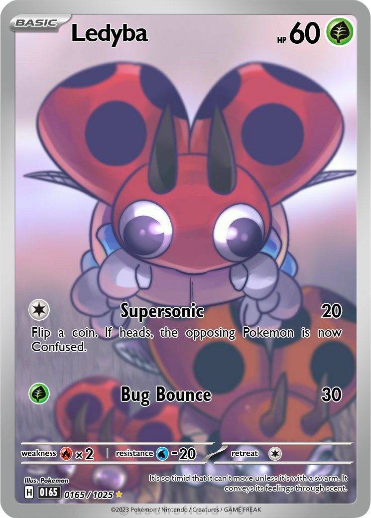 Ledyba - HHZZ4 | Pokécardmaker.net