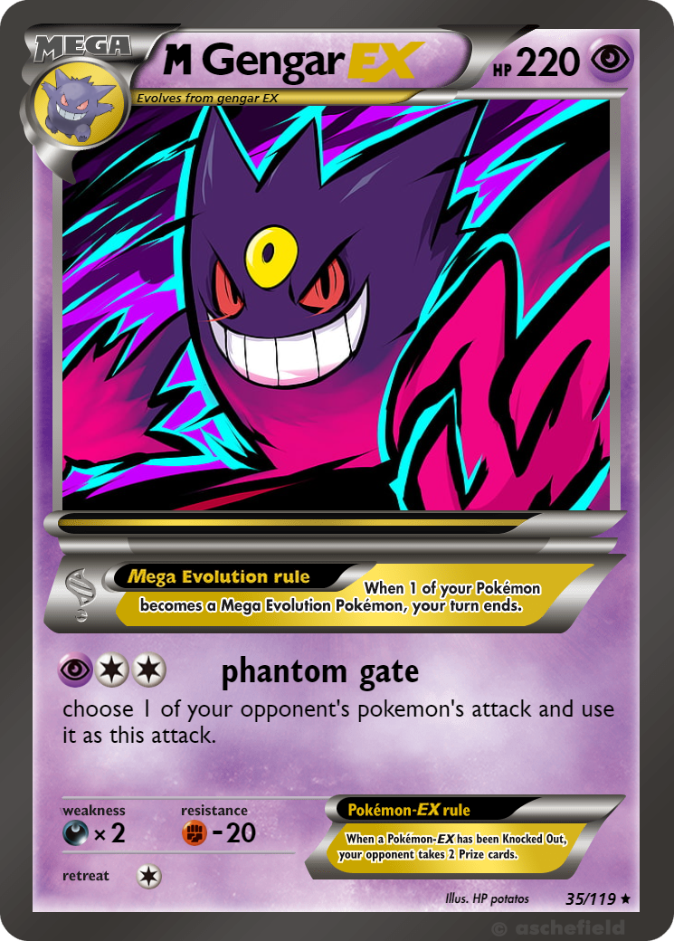 Gengar - HP_potatos | Pokécardmaker.net