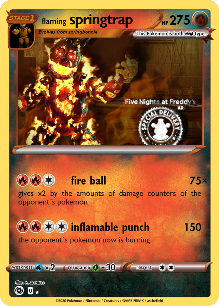 springtrap - HP_potatos | Pokécardmaker.net