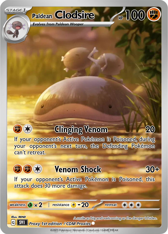 Clodsire - Hadran117 | Pokécardmaker.net