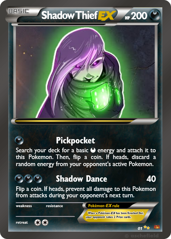 Shadow Thief - HailKops | Pokécardmaker.net