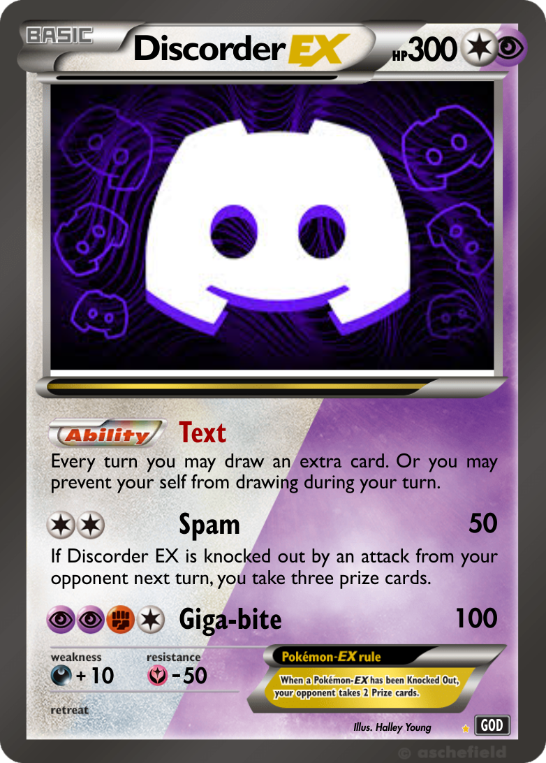 Discorder - Halley | Pokécardmaker.net