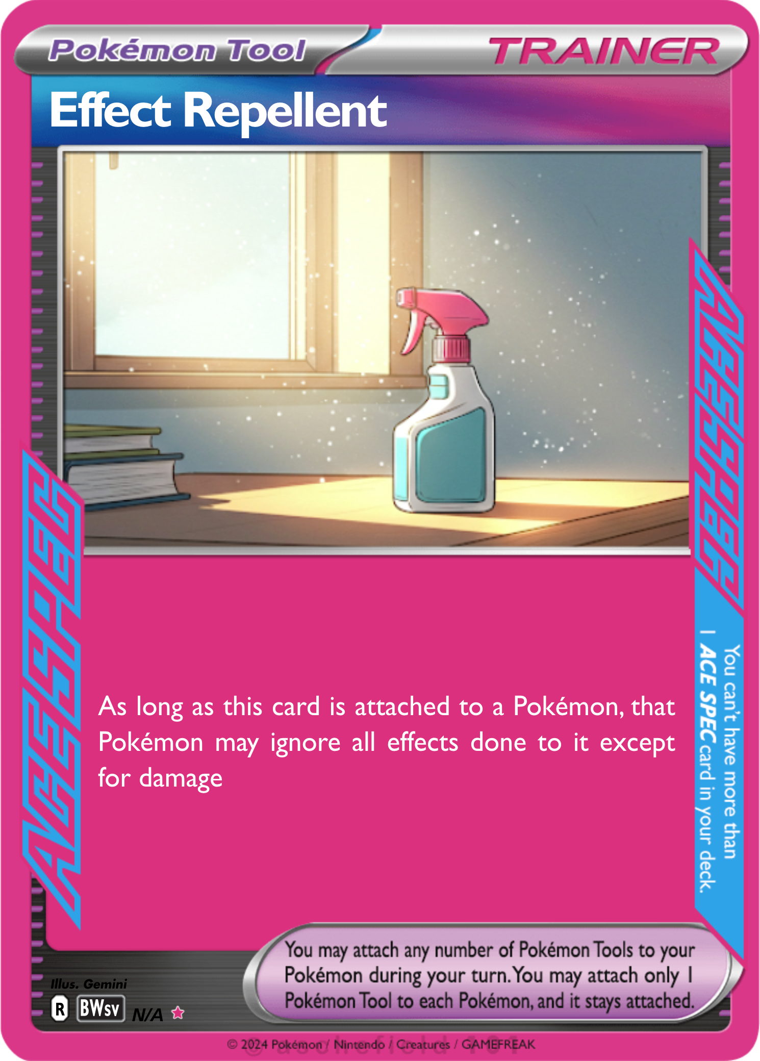 Effect Repellent - Halley | Pokécardmaker.net