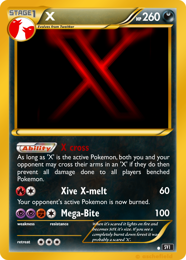 X - Halley | Pokécardmaker.net