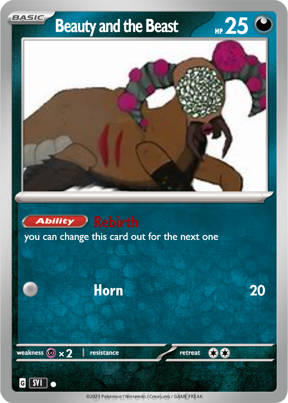 Beauty and the Beast - Hanasan01026 | Pokécardmaker.net