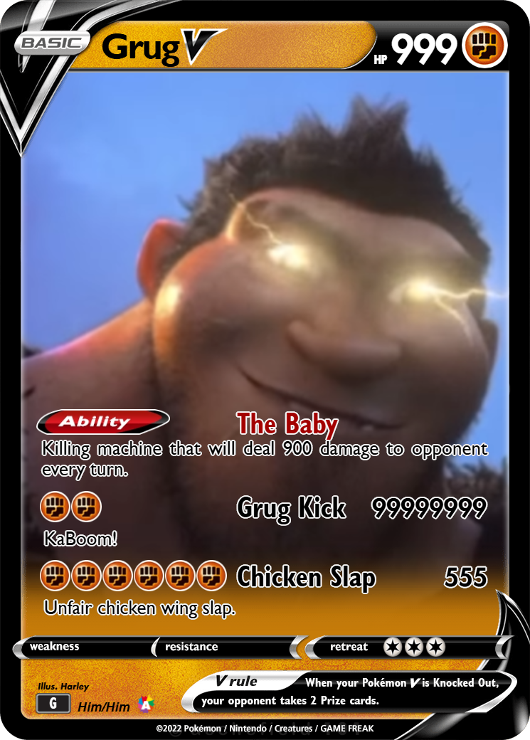 Grug - HarleyCanCode | Pokécardmaker.net