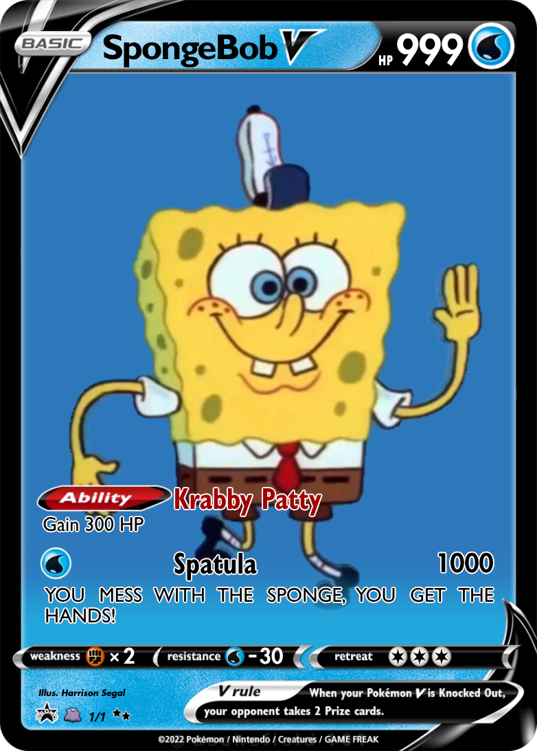 SpongeBob - Harrison0714 | Pokécardmaker.net