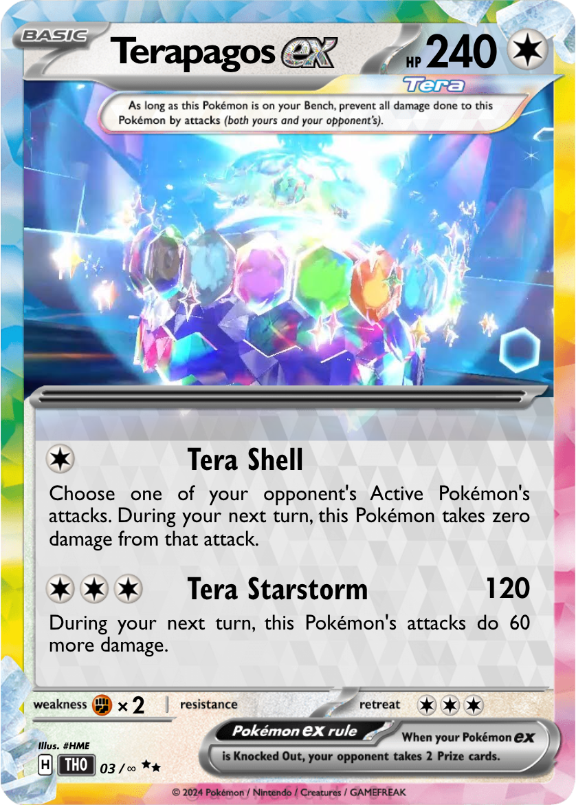 Terapagos - Hbomb | Pokécardmaker.net