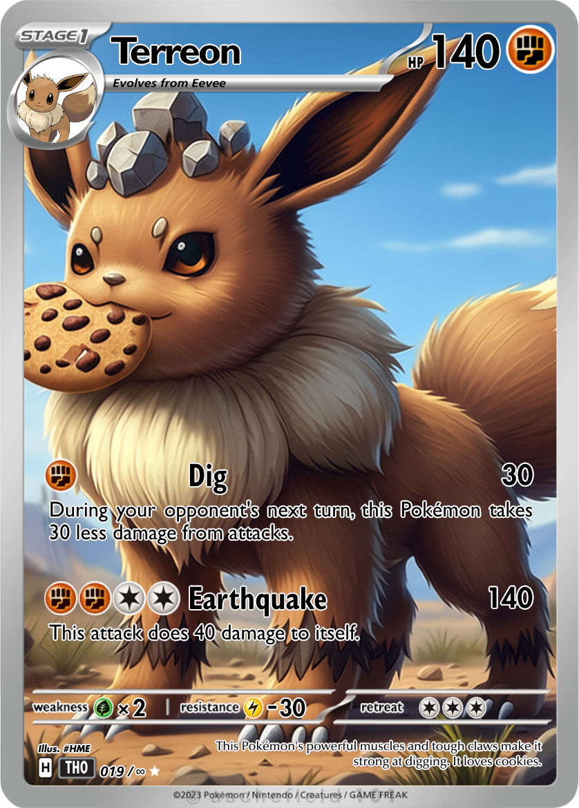 Terreon - Hbomb | Pokécardmaker.net