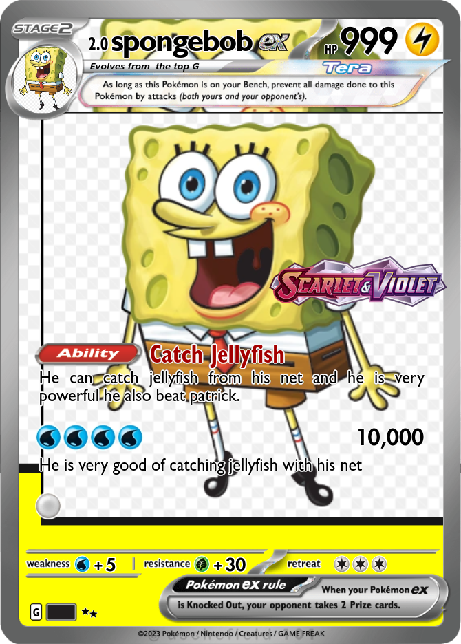 spongebob - Hector | Pokécardmaker.net