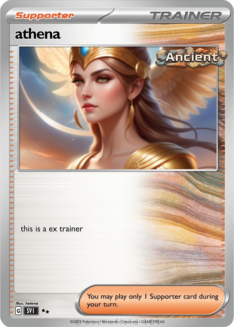 athena - HelenaOrzo | Pokécardmaker.net