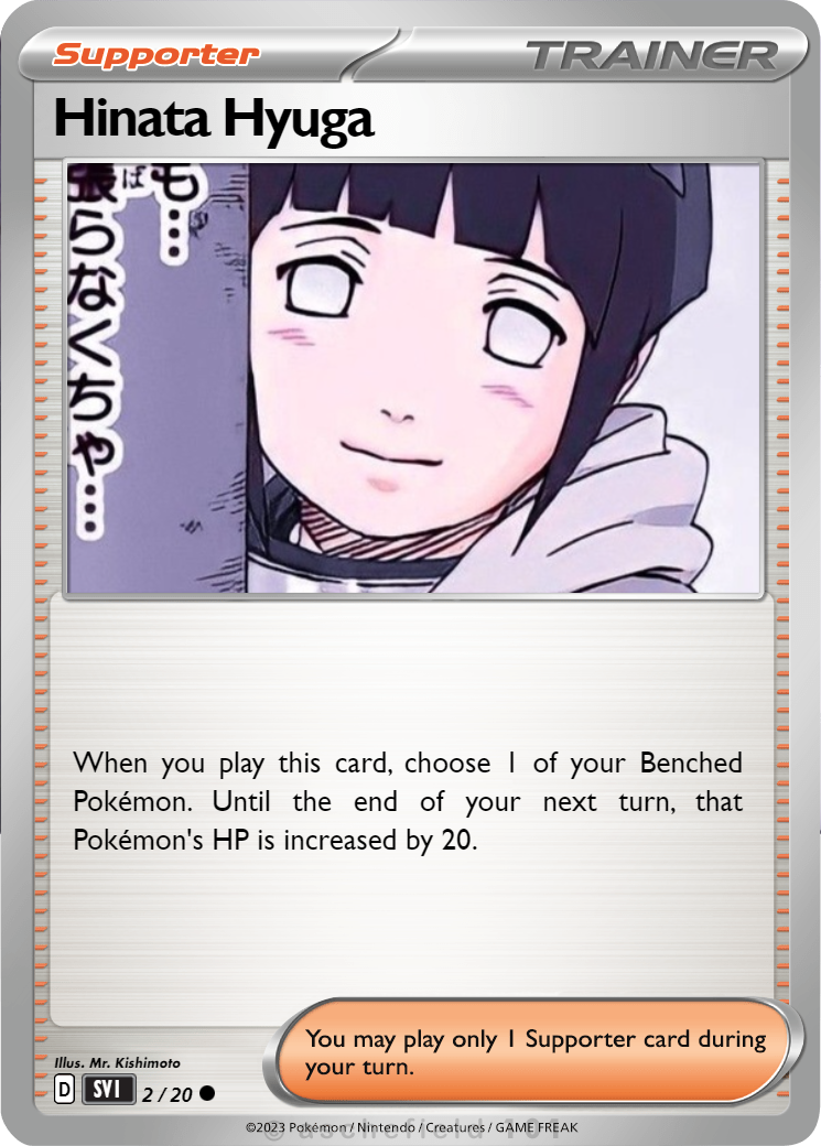 Hinata Hyuga - Hepa | Pokécardmaker.net