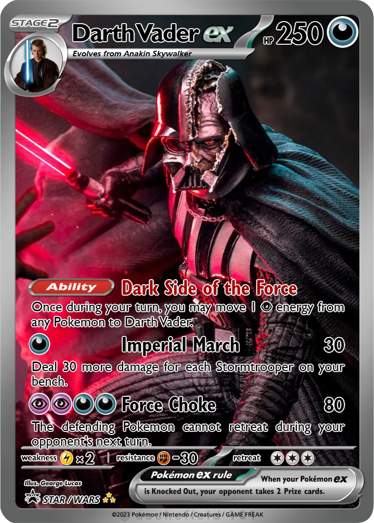Darth Vader - HiILikePizza | Pokécardmaker.net