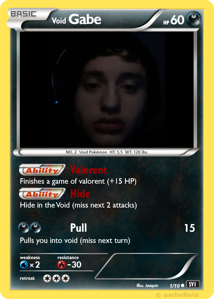 Gabe - HoboJoaquin | Pokécardmaker.net