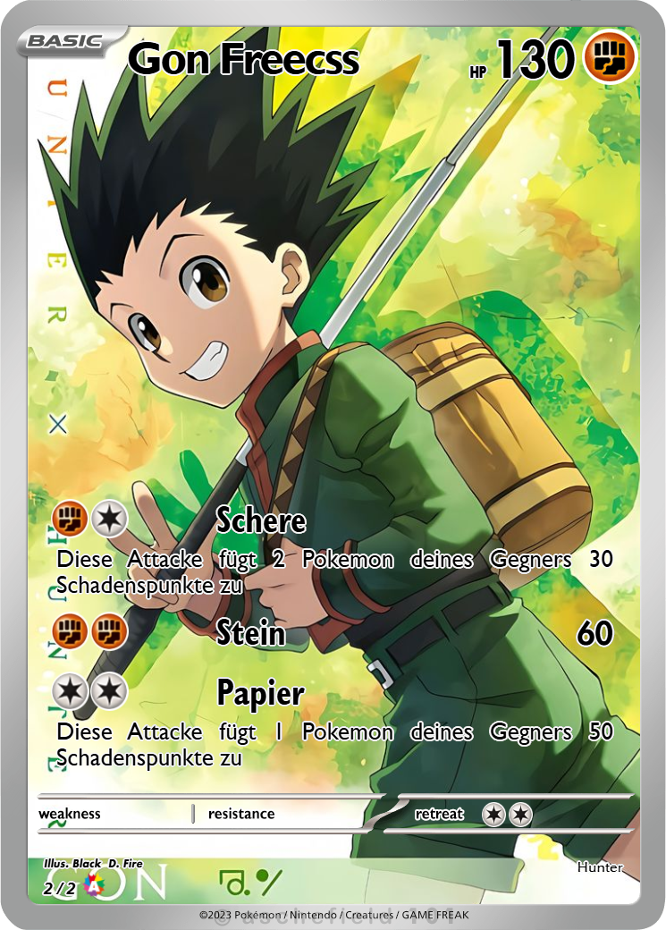 Gon Freecss - HoeriFlorian | Pokécardmaker.net