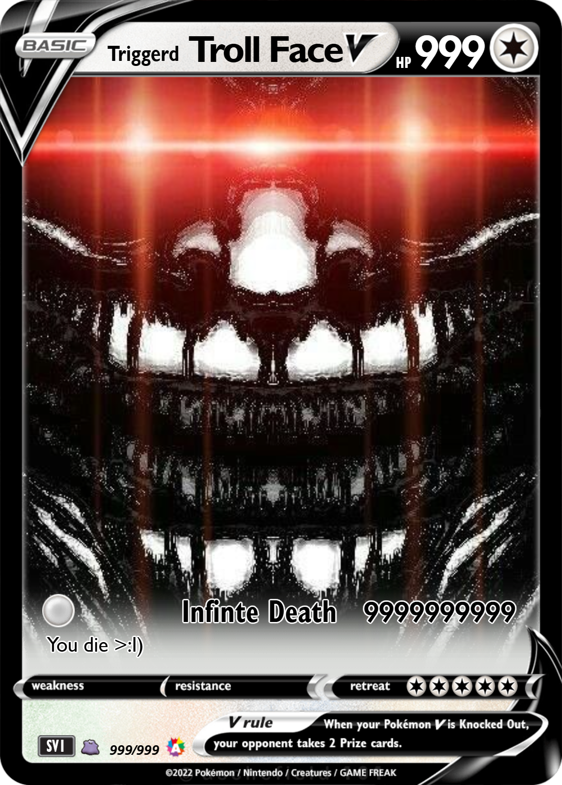 Troll Face - HollowRider23 | Pokécardmaker.net