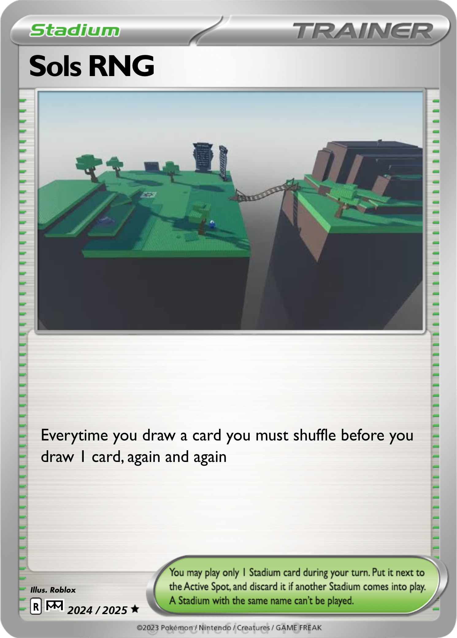 Sols RNG - Homelander | Pokécardmaker.net