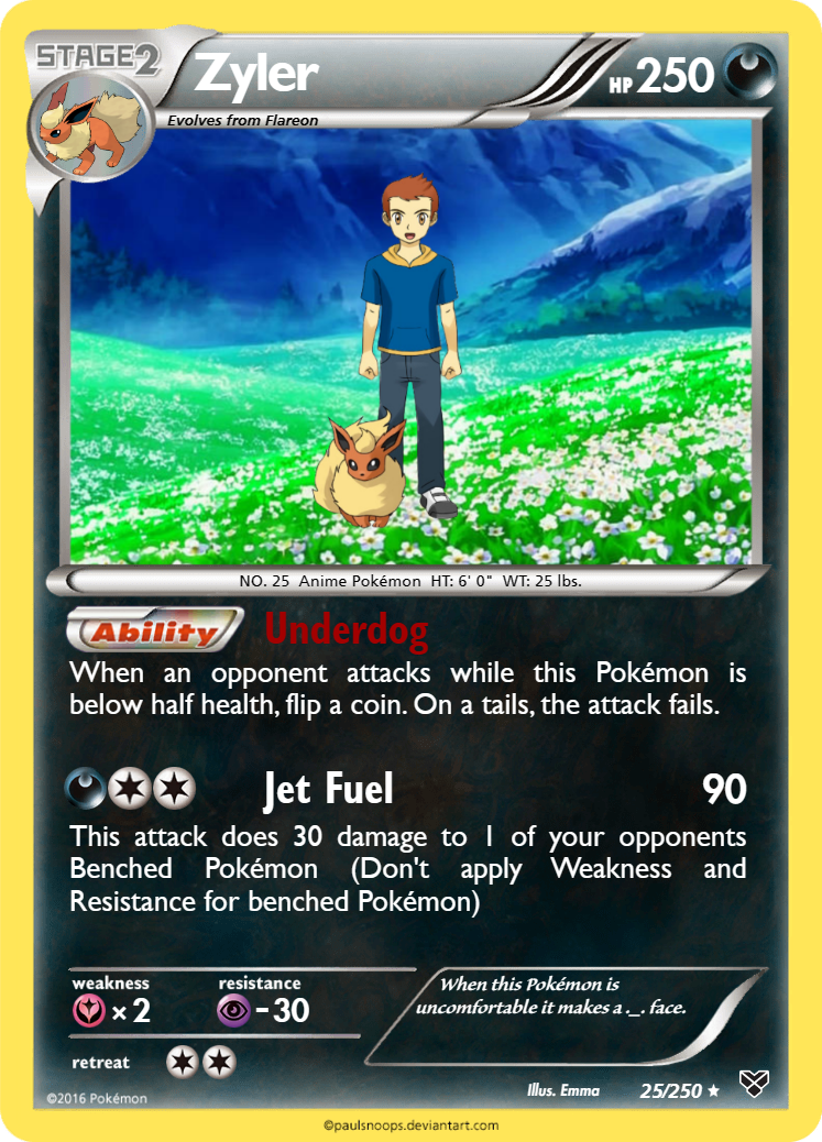 Zyler - Hopecalls08 | Pokécardmaker.net