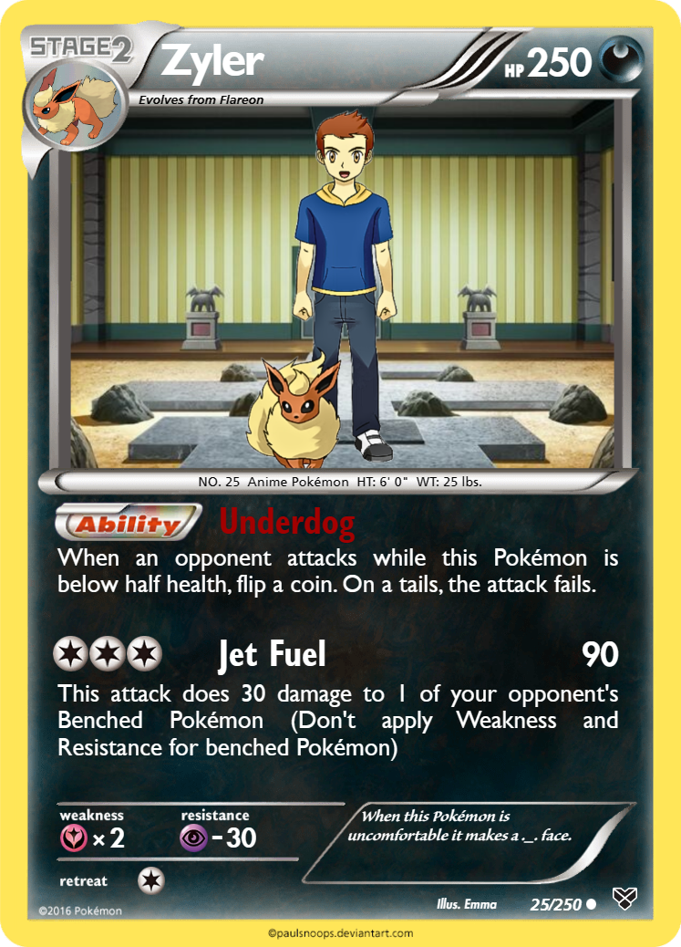 Zyler - Hopecalls08 | Pokécardmaker.net