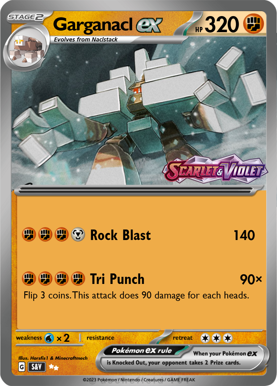 Garganacl - Horsfis1 | Pokécardmaker.net