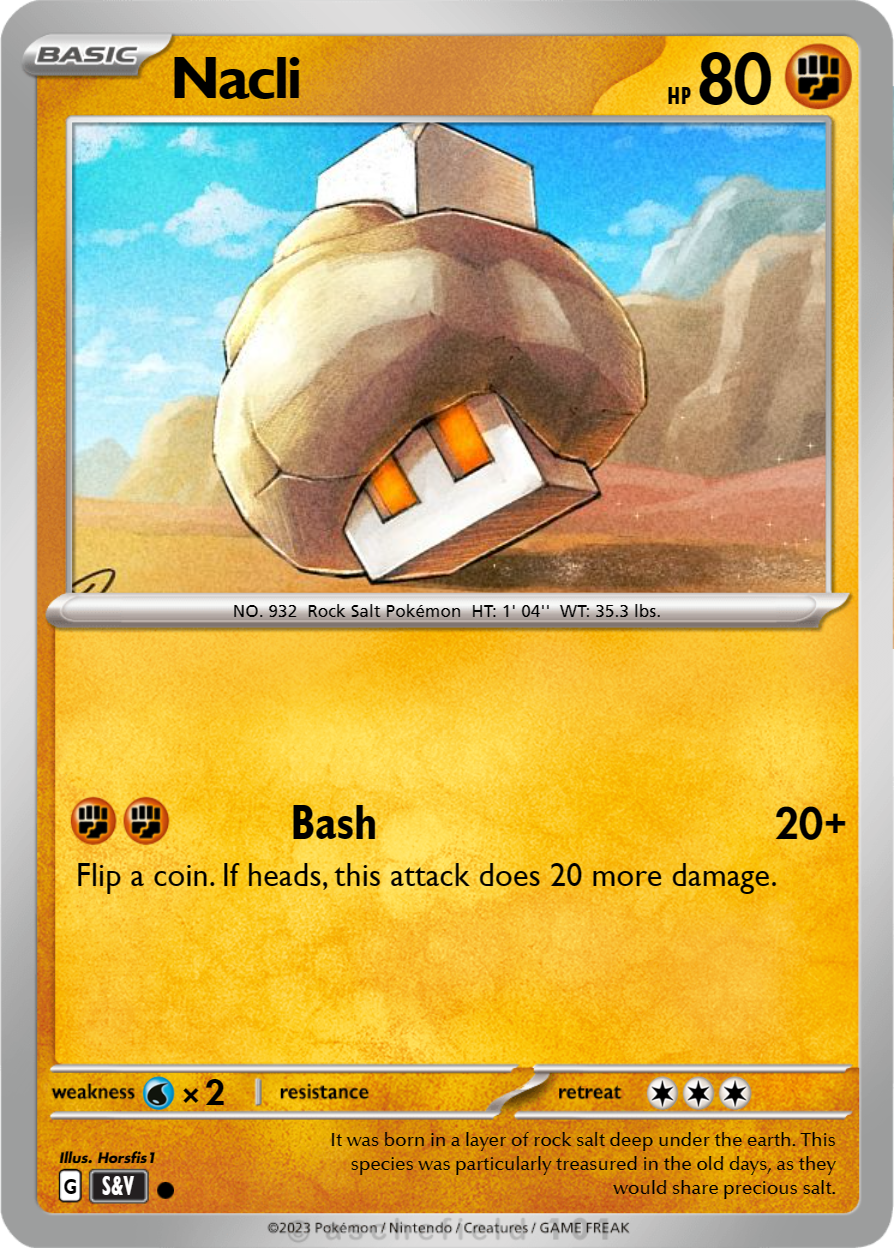 Nacli - Horsfis1 | Pokécardmaker.net