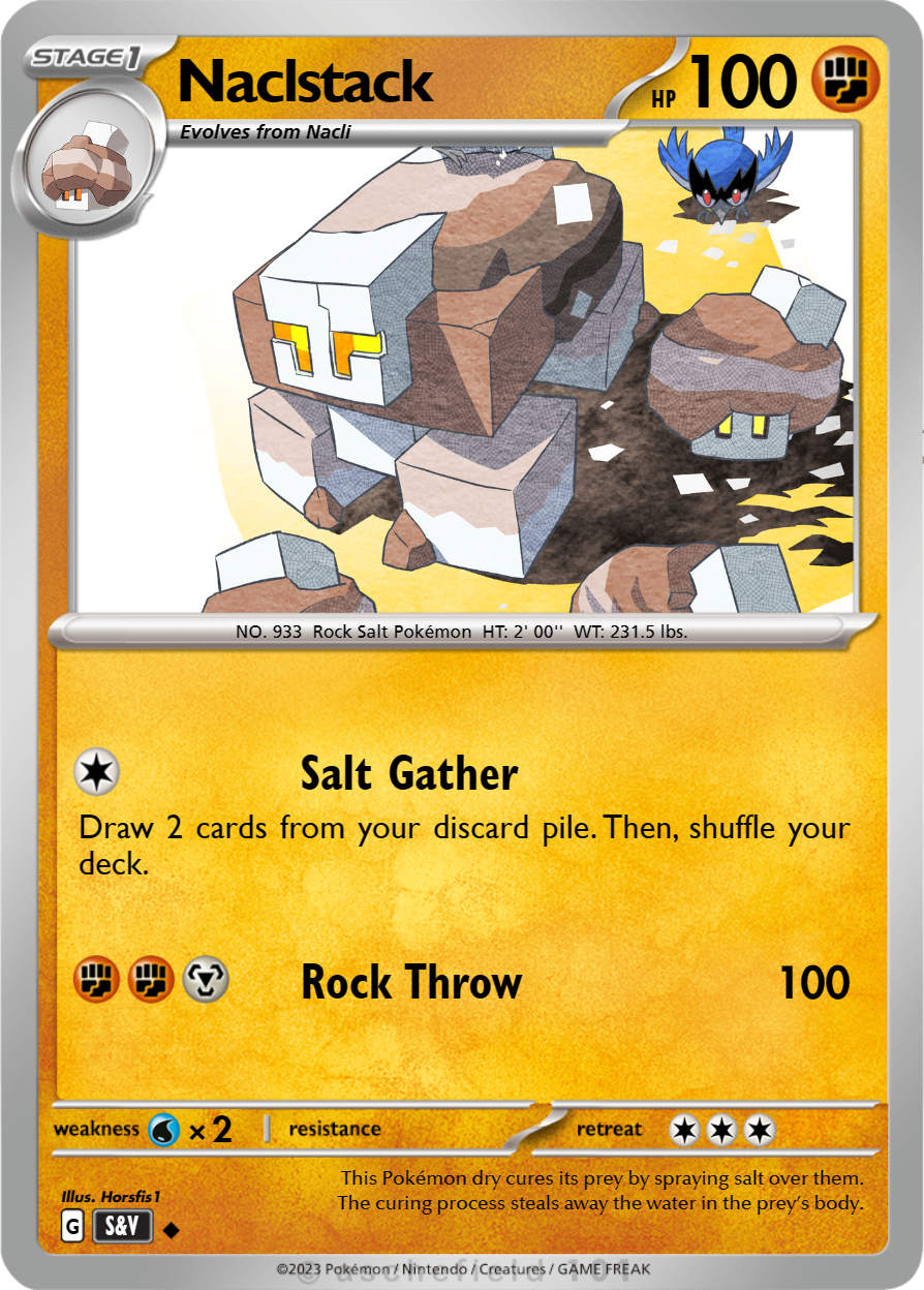 Naclstack - Horsfis1 | Pokécardmaker.net