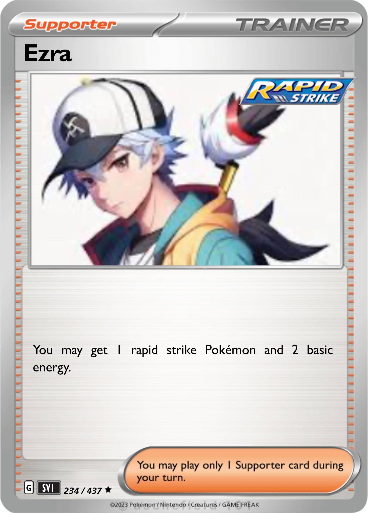 Ezra - Houndoom | Pokécardmaker.net