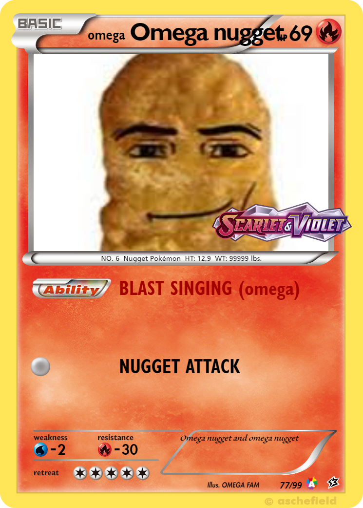 Omega nugget - Hughyshoey | Pokécardmaker.net