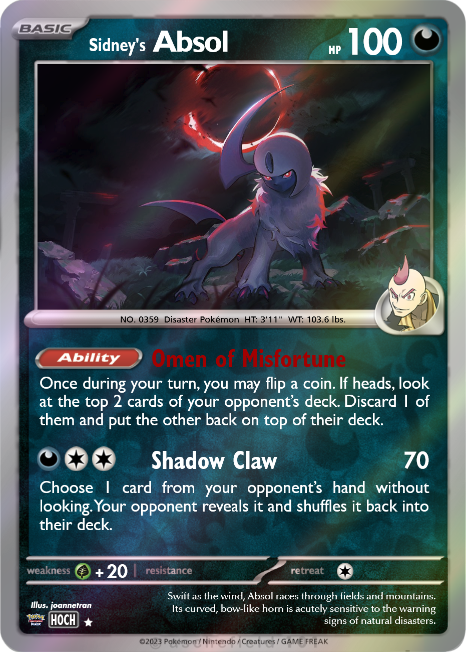 Absol - HumongousBalls | Pokécardmaker.net