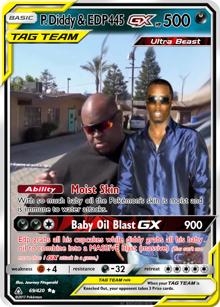P. Diddy & EDP445 - Hustleman | Pokécardmaker.net