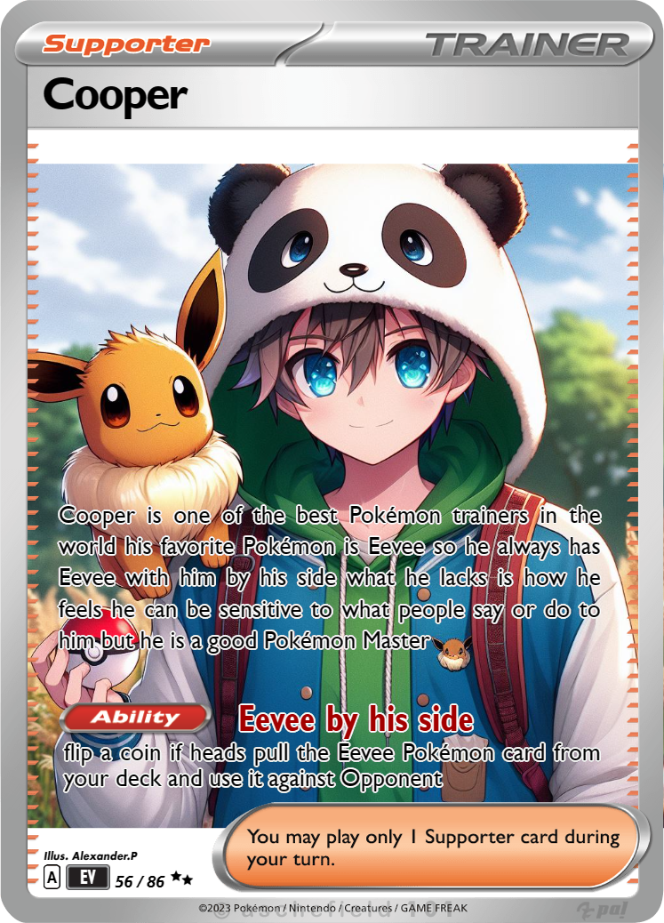 Cooper - I-am-The-God-Of-Pandas | Pokécardmaker.net
