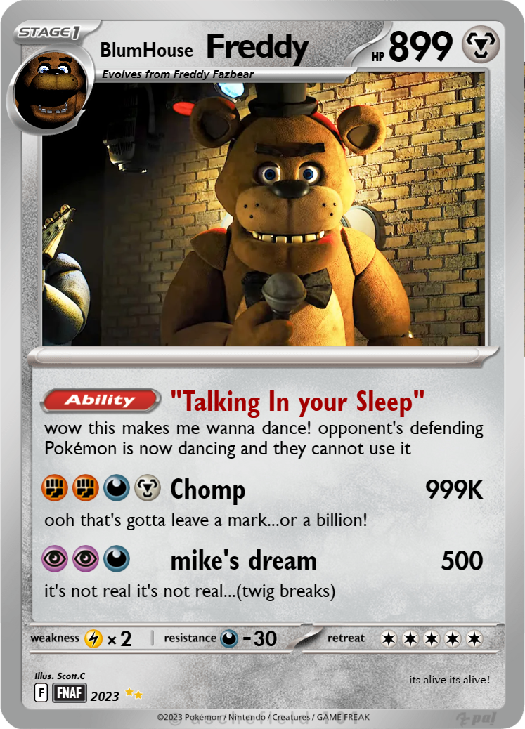 Freddy - I-am-The-God-Of-Pandas | Pokécardmaker.net