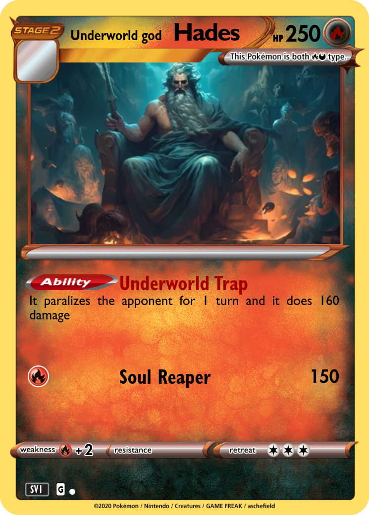 Hades - IAMBOBERT | Pokécardmaker.net