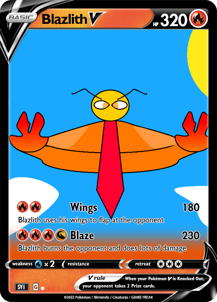 Blazlith - IAmMipha | Pokécardmaker.net