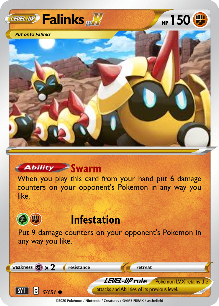 Falinks - ILIKEFOOD | Pokécardmaker.net