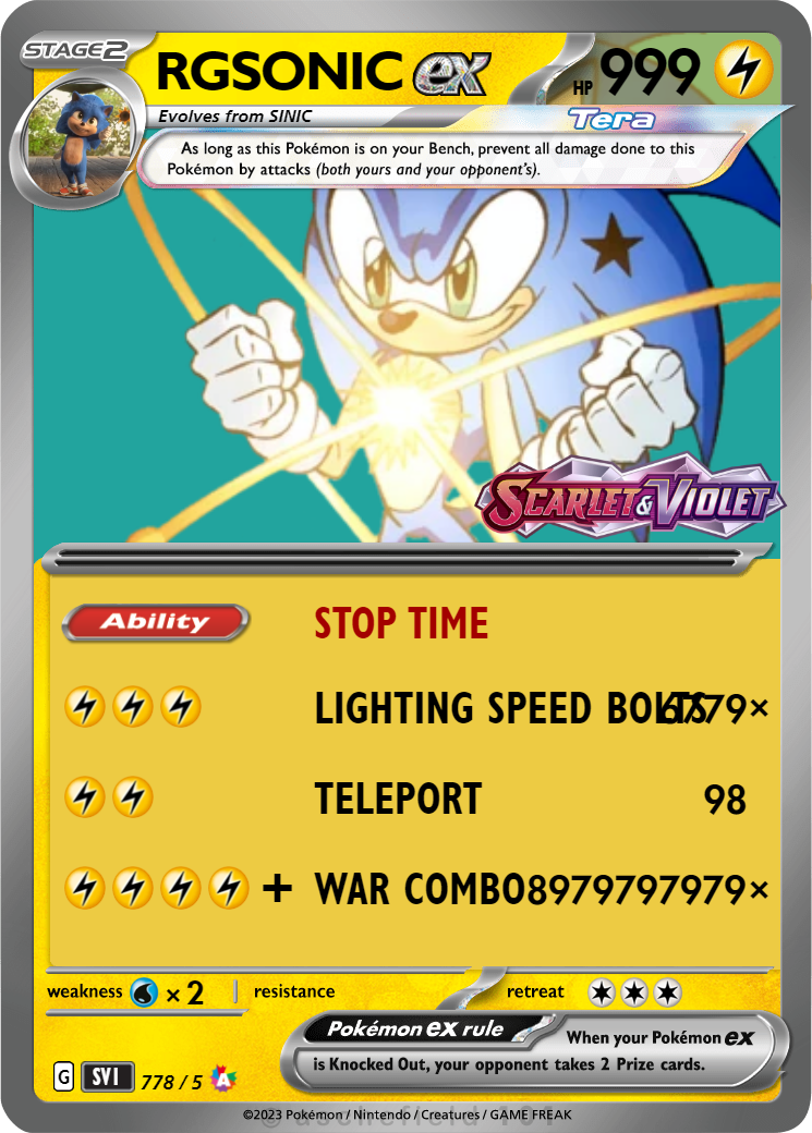 RGSONIC - ILIKETHISUWU | Pokécardmaker.net