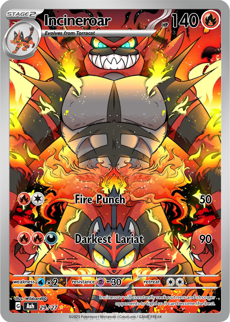 Incineroar - INSOMNIAK | Pokécardmaker.net
